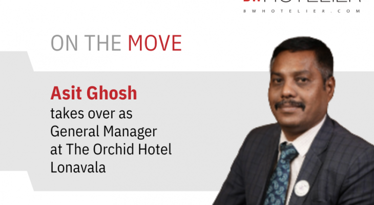 Asit Ghosh takes over as General Manager at The Orchid Hotel Lonavala - BW Hotelier